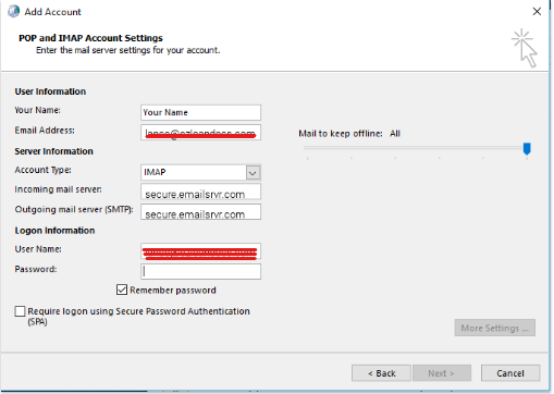 How To Set Up Your Email to Outlook - Windows – Mwss
