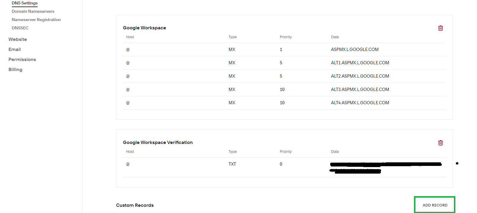 Squarespace A Record Setup Instructions – Mwss