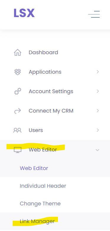 Editing Tabs Dropdown Menus and Website Links – Mwss